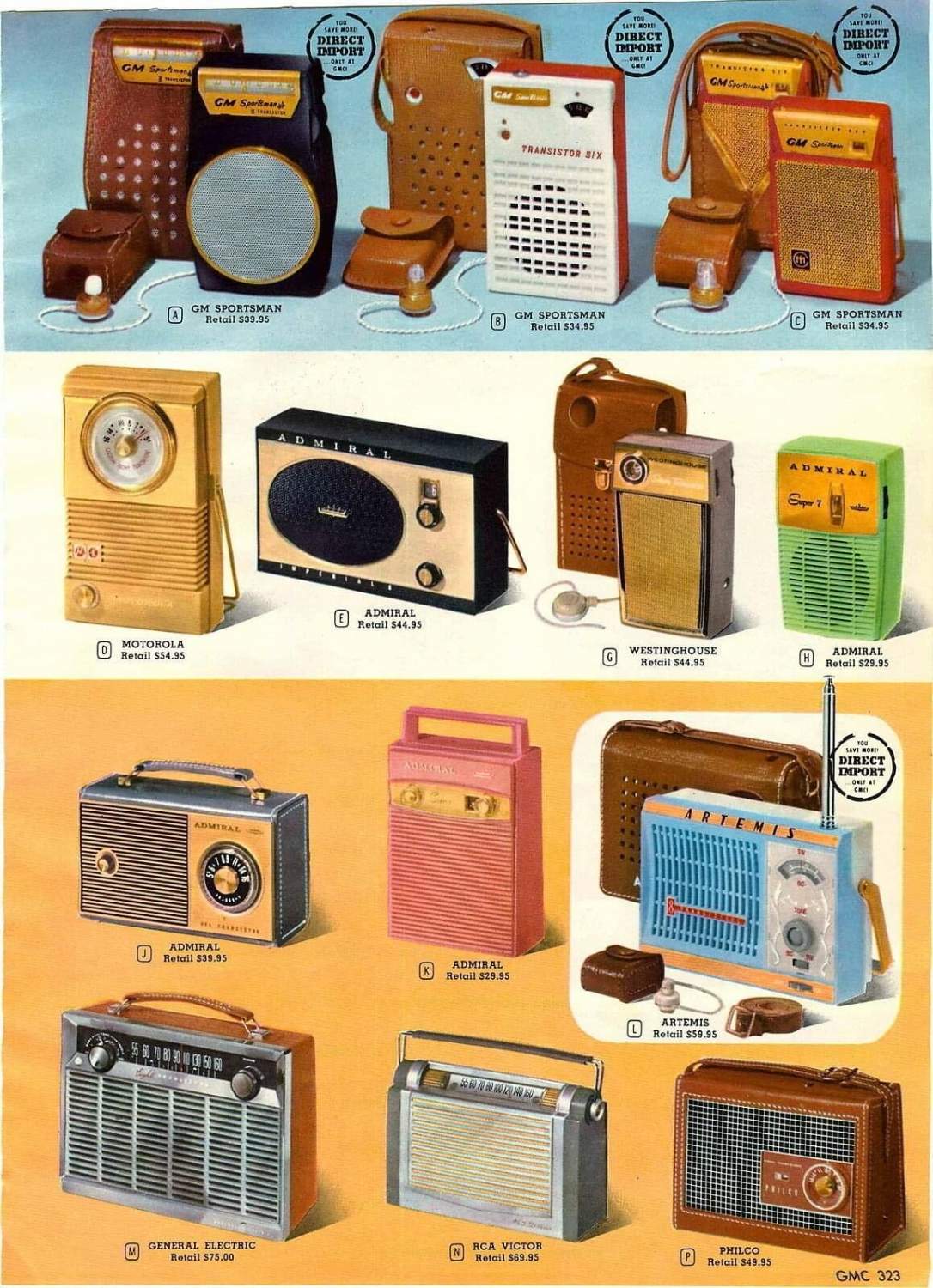 Solve Transistor Radios jigsaw puzzle online with 450 pieces