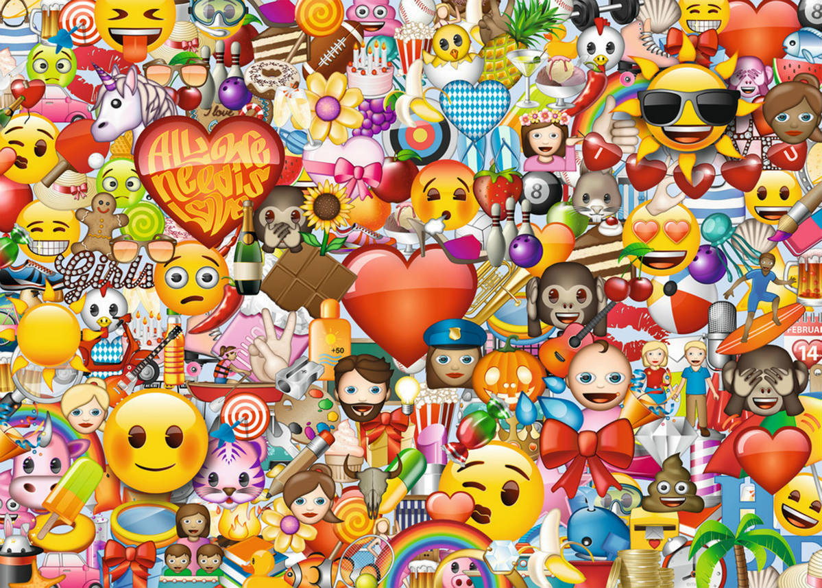 Solve Smiley (extra small) jigsaw puzzle online with 108 pieces