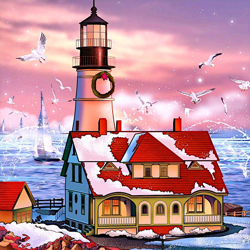 Jigsaw Puzzle | 72 Lighthouses | 306 pieces | Jigidi