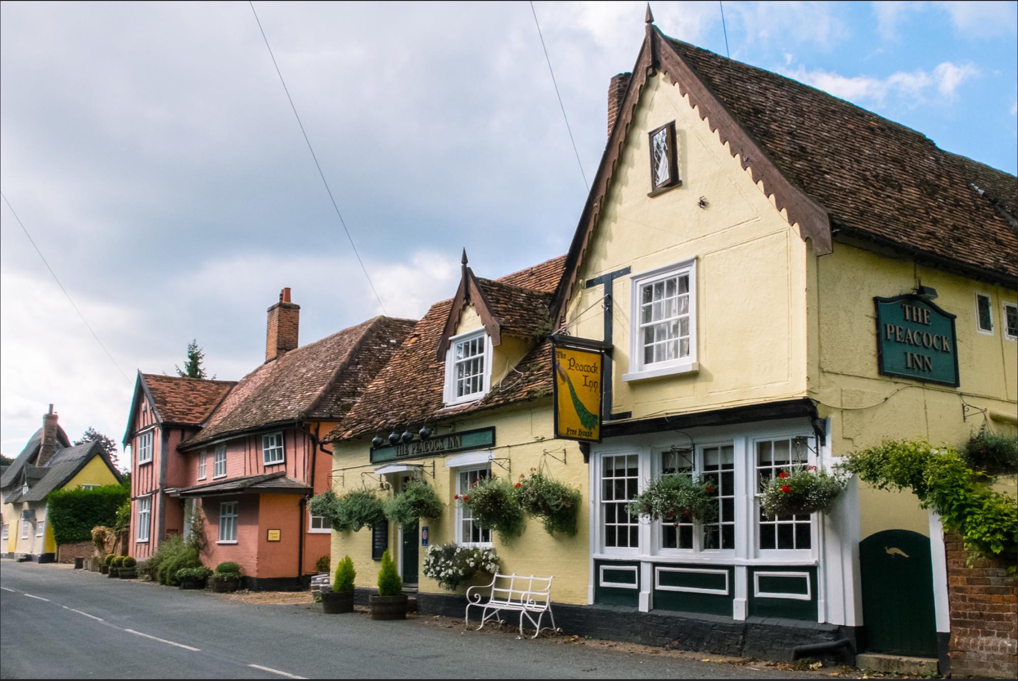 Solve The Peacock Inn. Chelsworth. Suffolk. UK. jigsaw puzzle online ...