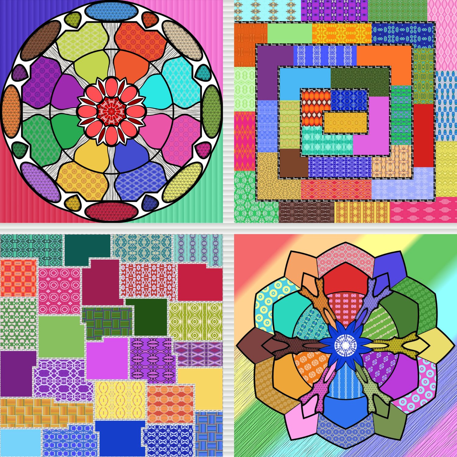 Solve 241208 2309 4 in 1 jigsaw puzzle online with 256 pieces