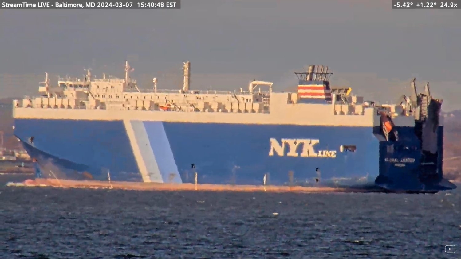Solve NYK Global Leader - Ocean-Going Vehicle Carrier - Baltimore, MD ...