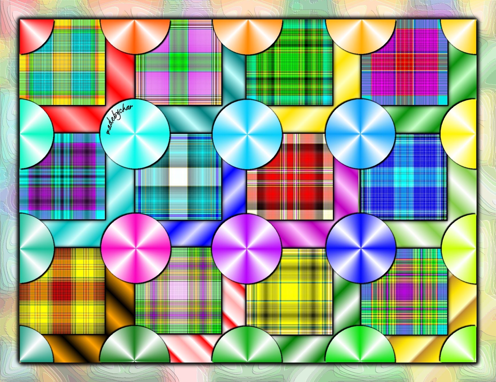 Solve Plaid Patches... jigsaw puzzle online with 450 pieces