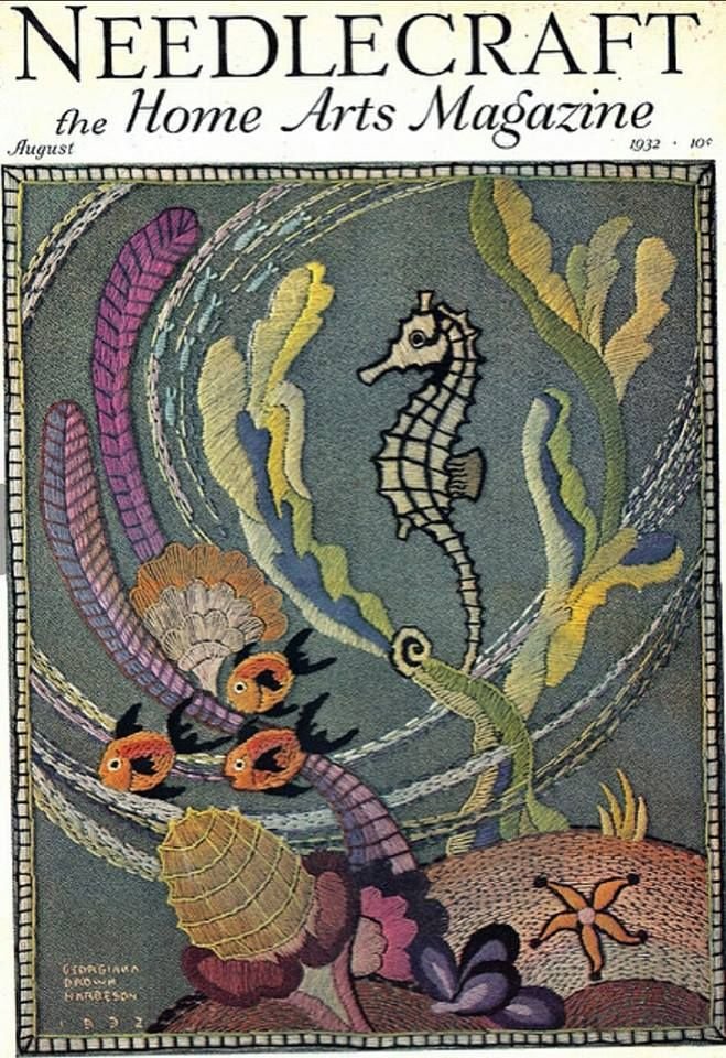 Solve Needlecraft Magazine Cover jigsaw puzzle online with 96 pieces