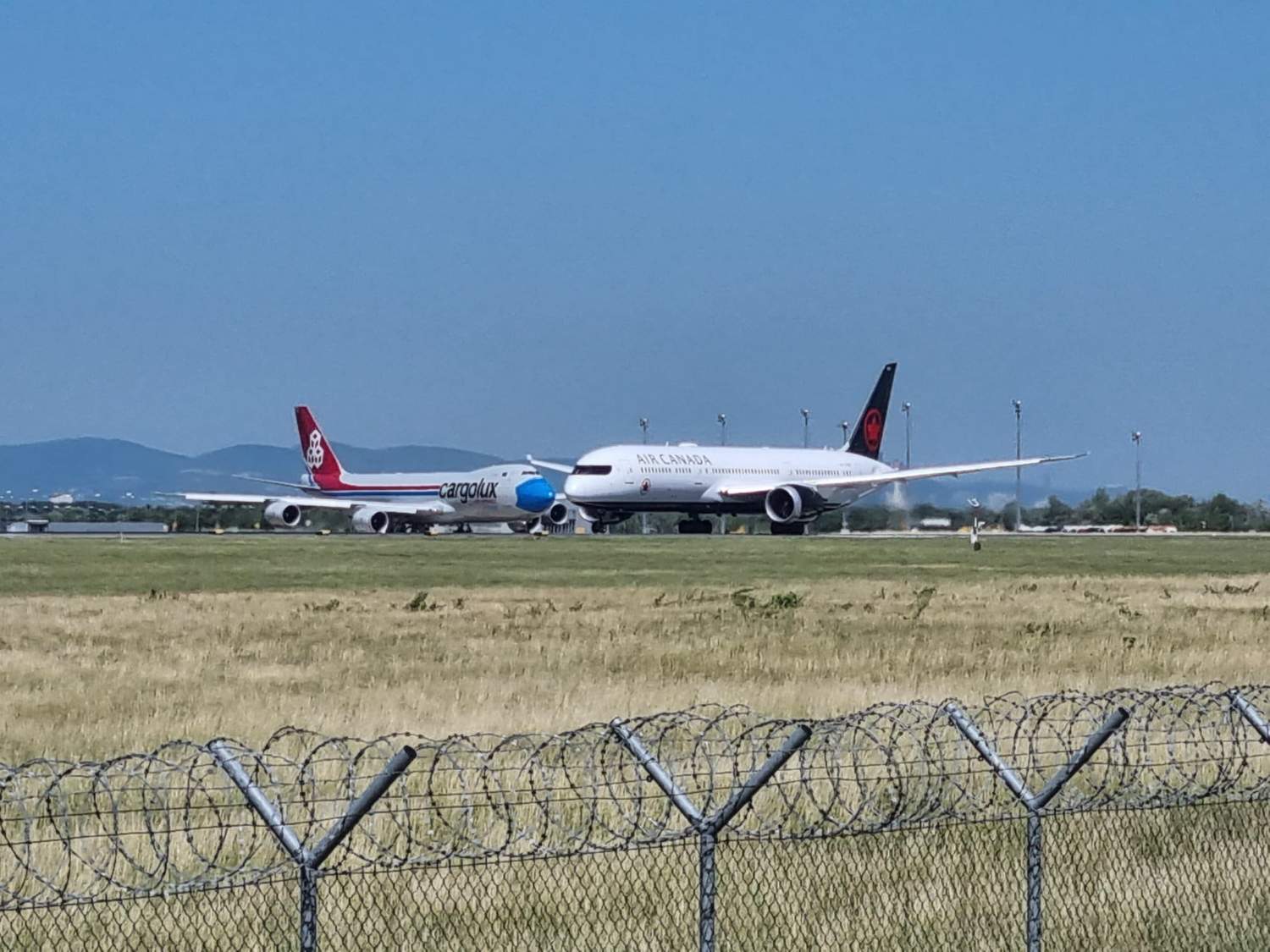 Solve Boeing 747-8 Not without my mask Livery Cargolux + Boeing 787-9 ...