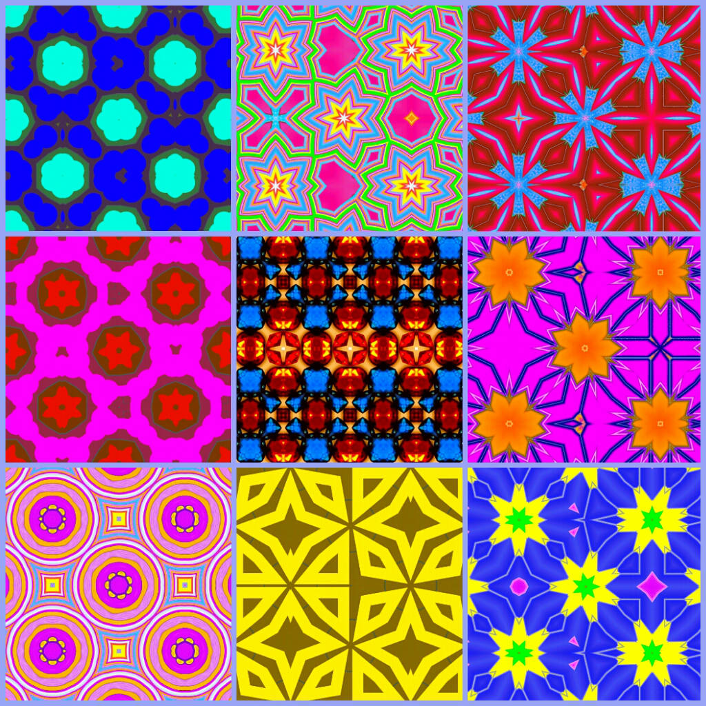 Solve Pattern 3x3 - medium jigsaw puzzle online with 144 pieces