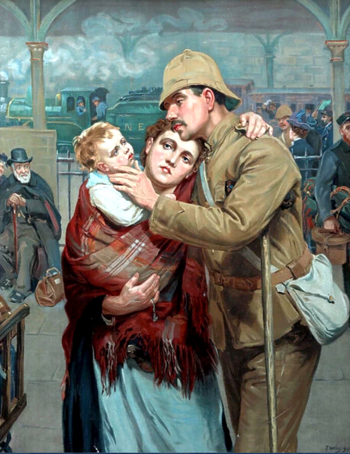 Solve Ralph Hedley Ralph Hedley (British, 1848–1913), The Reservist's ...