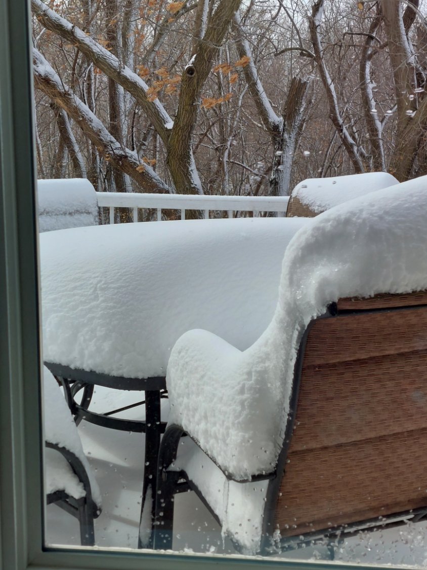 Solve We got a little bit of snow last night. jigsaw puzzle online with ...