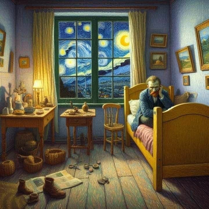 Solve Can't sleep jigsaw puzzle online with 144 pieces