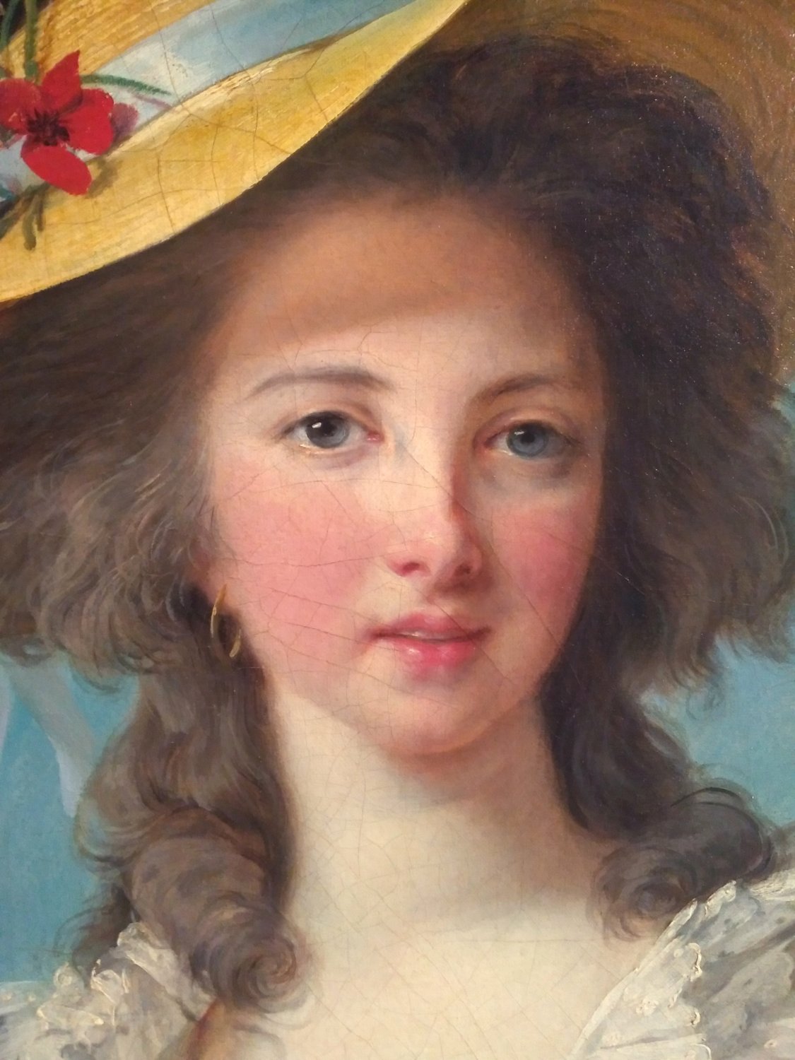 Solve Portrait de la duchesse de Polignac (détail) par Élisabeth Vigée ...