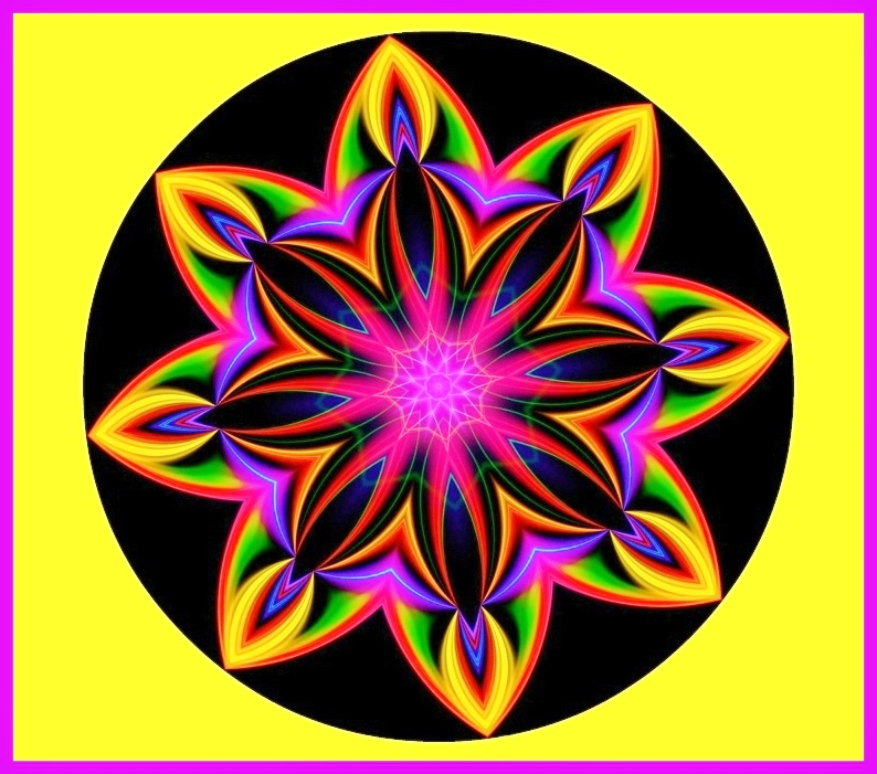 Solve Neon Nucleus jigsaw puzzle online with 90 pieces