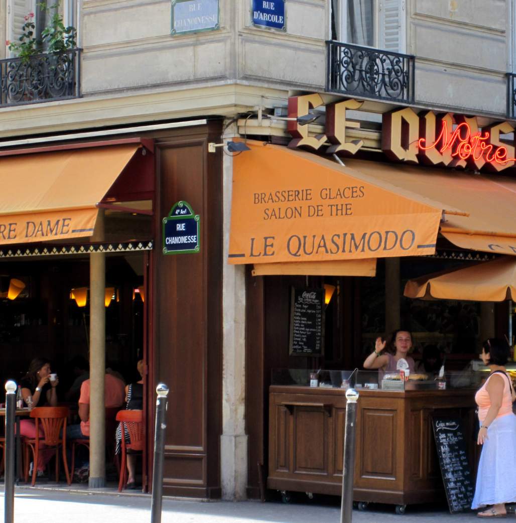 Solve The Cafe Life: Cafe Quasimodo, near Notre Dame, Paris jigsaw ...