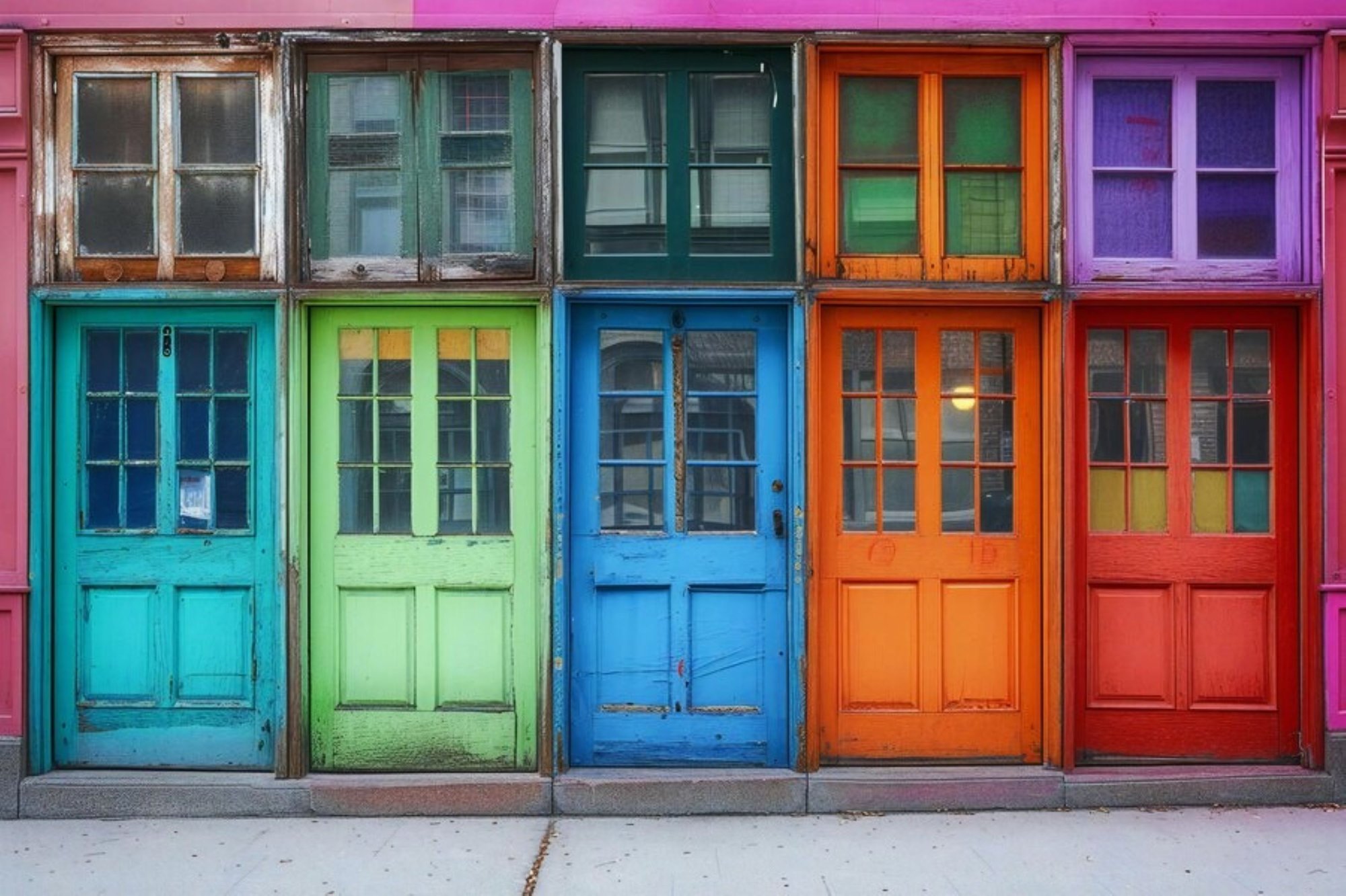 Solve Doors jigsaw puzzle online with 330 pieces