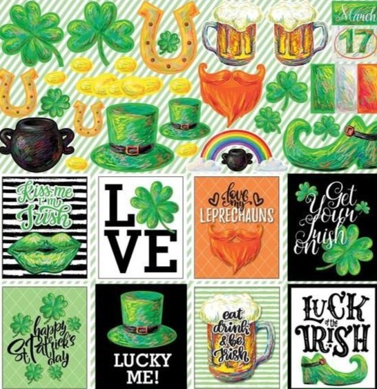 Jigsaw Puzzle | 72 pieces | Happy St. Patrick's Day | Jigidi