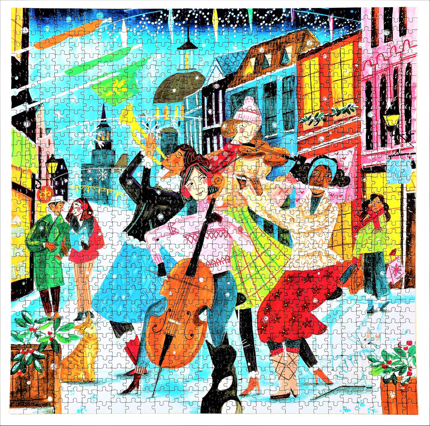 Solve Music in Montreal (A Solved Puzzle) jigsaw puzzle online with 144 ...