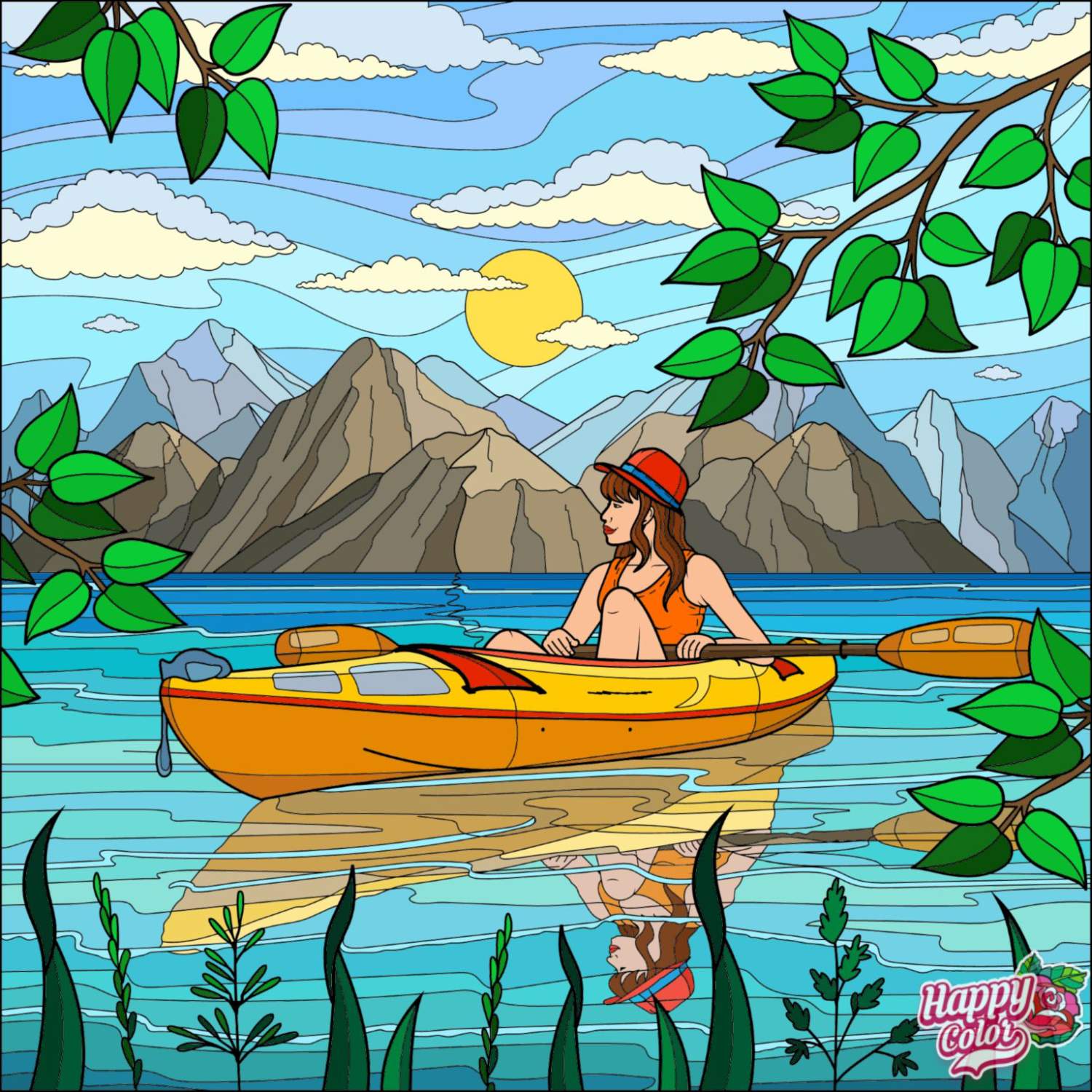 Solve PUZZLE - Kayaking jigsaw puzzle online with 400 pieces