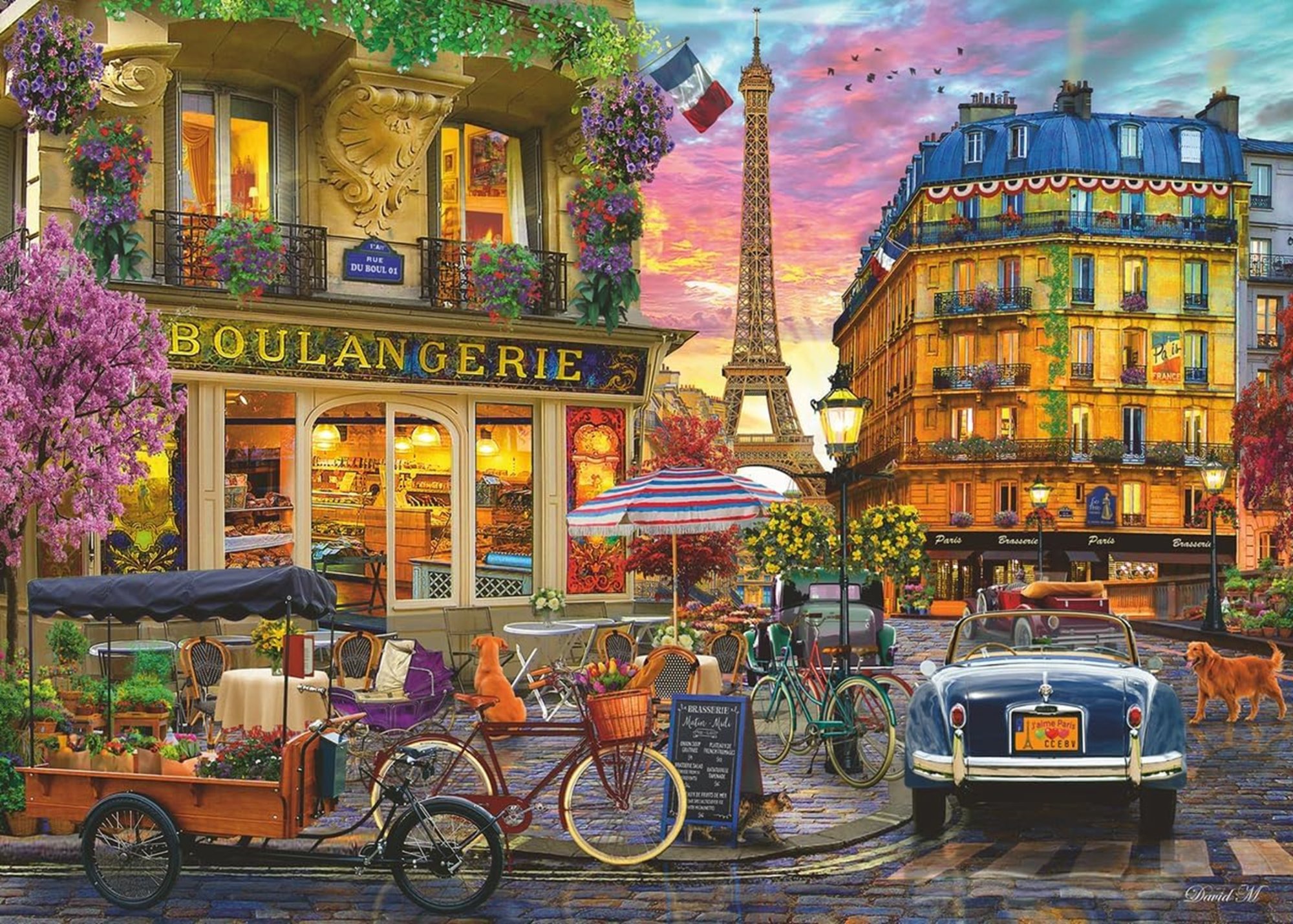 Solve Paris jigsaw puzzle online with 368 pieces