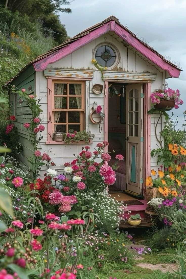 Solve dreamy she shed (resize 12 to 234) jigsaw puzzle online with 54 ...