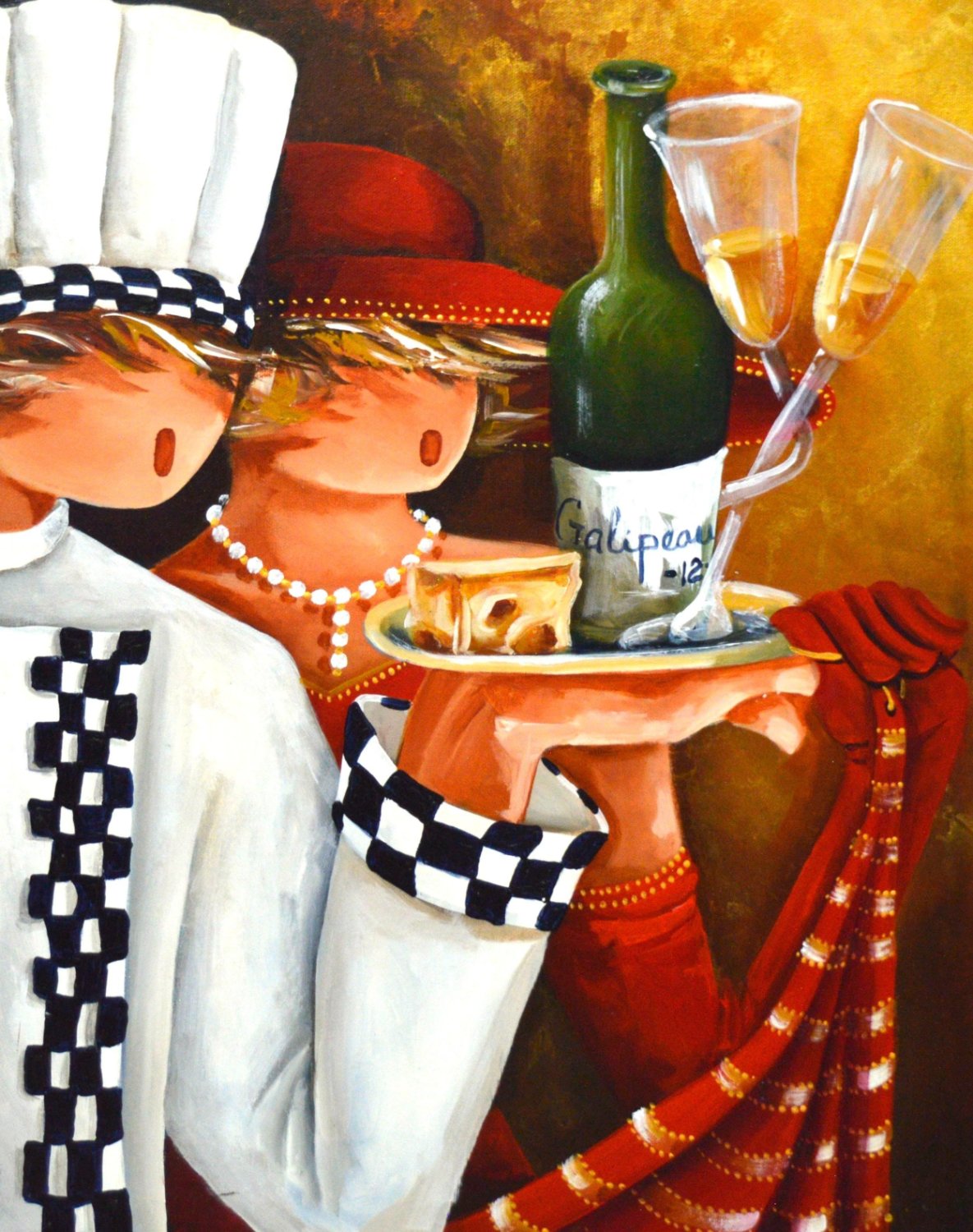 Solve Marc Galipeau Artwork - 'Le Pleasir' jigsaw puzzle online with ...