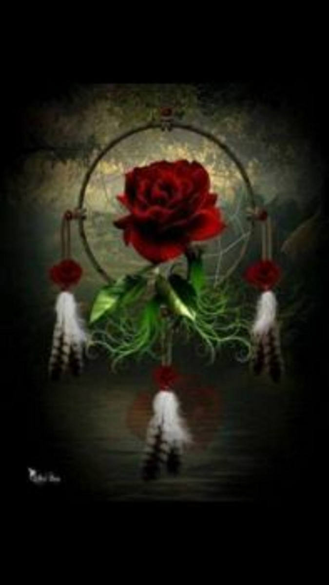 Solve rose catcher jigsaw puzzle online with 144 pieces