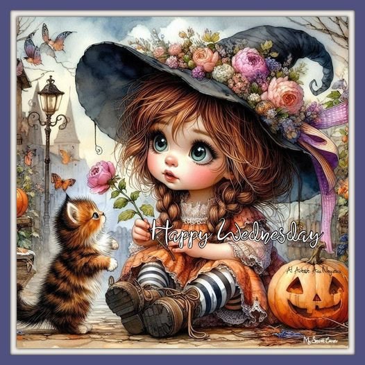 Solve Good Morning - Happy Wednesday! jigsaw puzzle online with 64 pieces