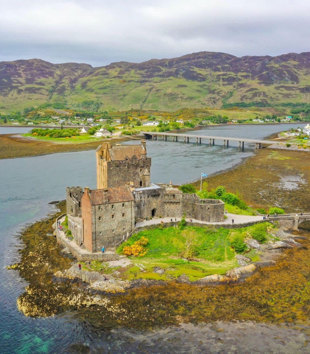 Solve Eilean Donan is a scottish castle tidal island situated at the ...