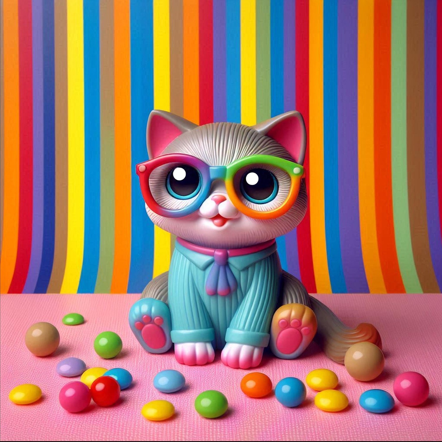Solve Cutsie cat!! jigsaw puzzle online with 342 pieces
