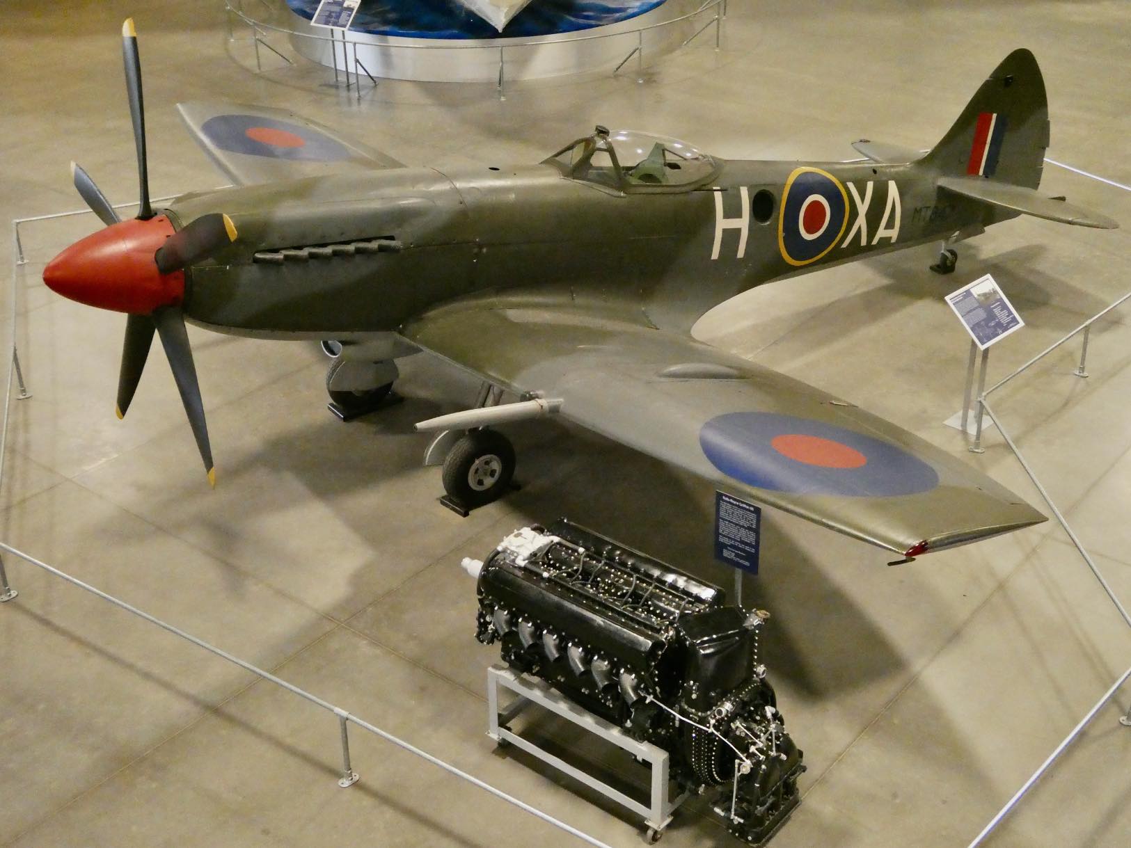 Solve Supermarine Spitfire XIVe. Pima Air and Space Museum. jigsaw ...