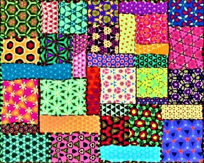 Solve Quilt jigsaw puzzle online with 63 pieces