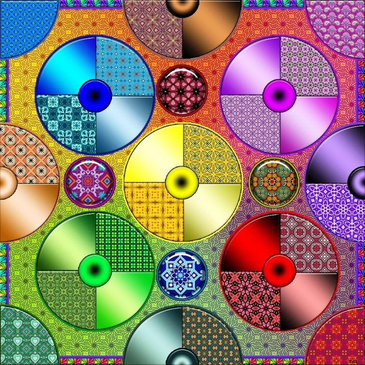 Solve Spinning Wheels jigsaw puzzle online with 81 pieces