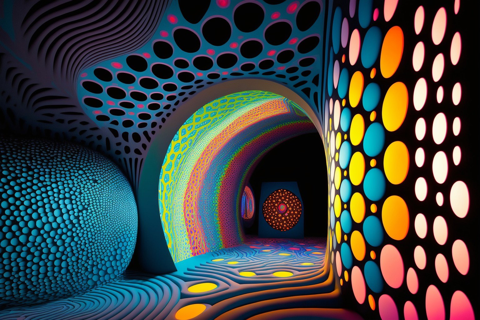 Solve Pathway of color jigsaw puzzle online with 294 pieces
