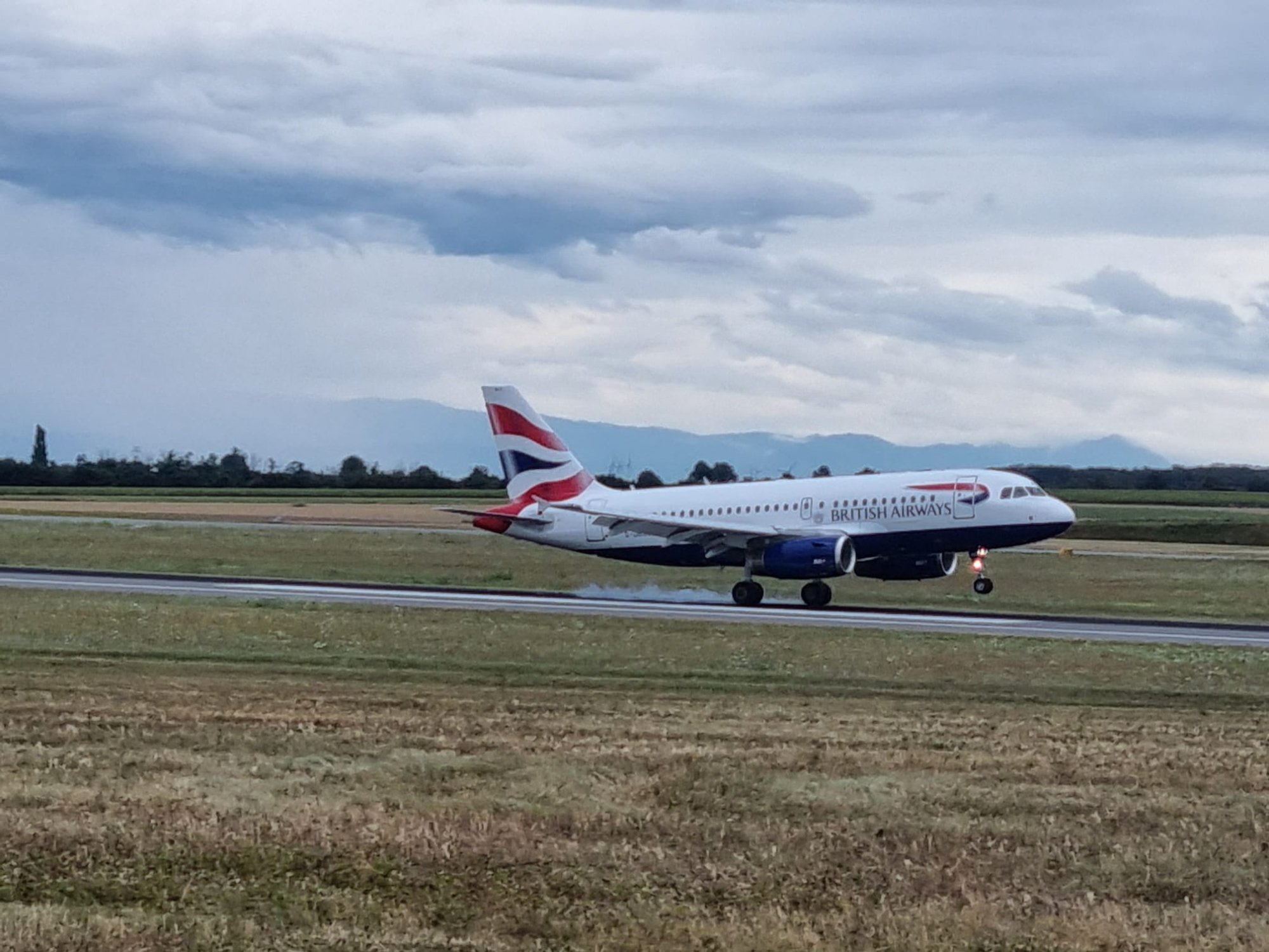 Solve Airbus A319 British Airways jigsaw puzzle online with 154 pieces