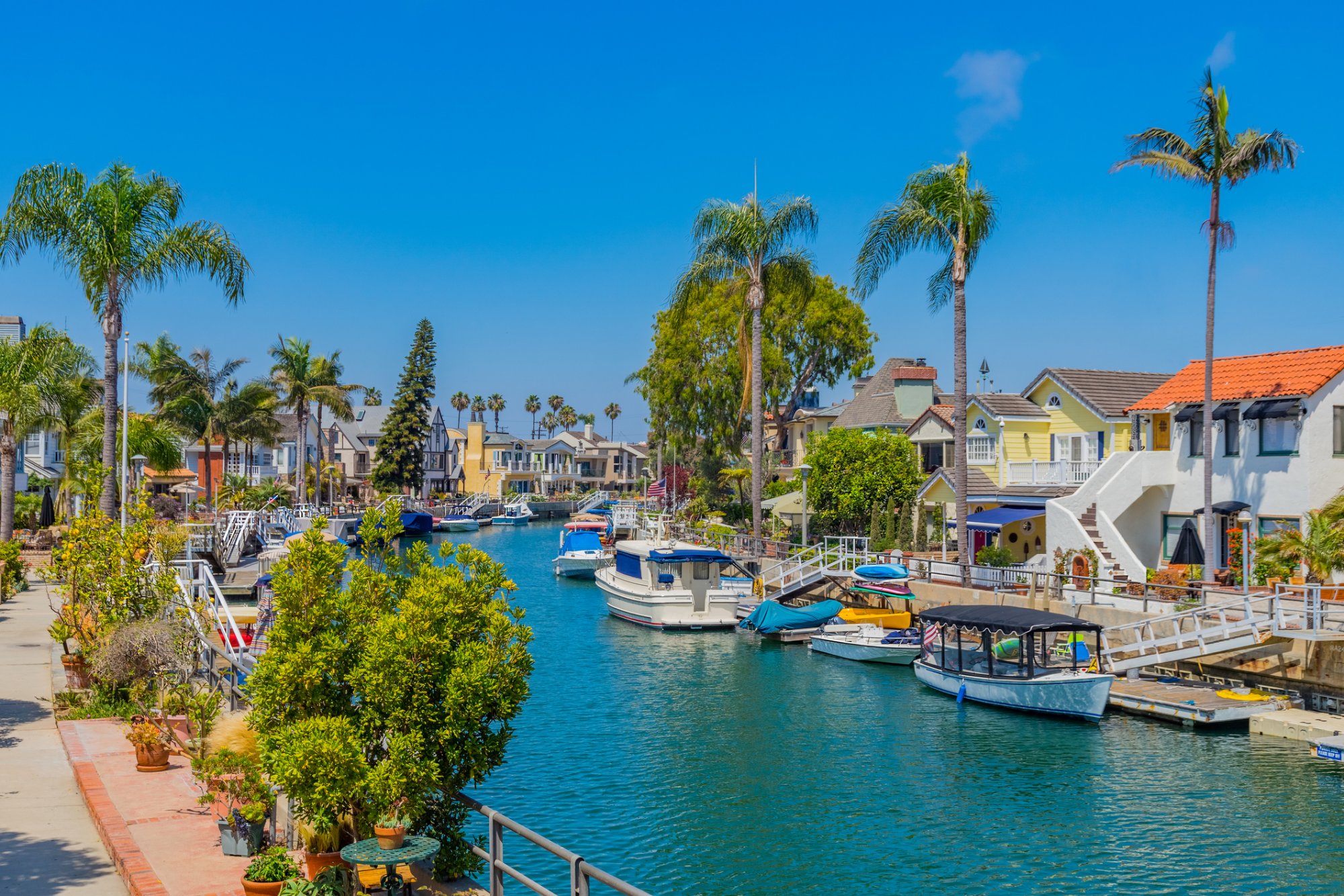 Solve Naples Canals, a neighborhood in Long Beach, California, known ...