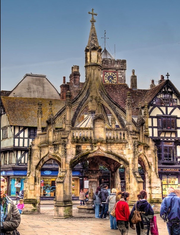 Solve Poultry Cross, Salisbury, Wiltshire, UK. jigsaw puzzle online ...