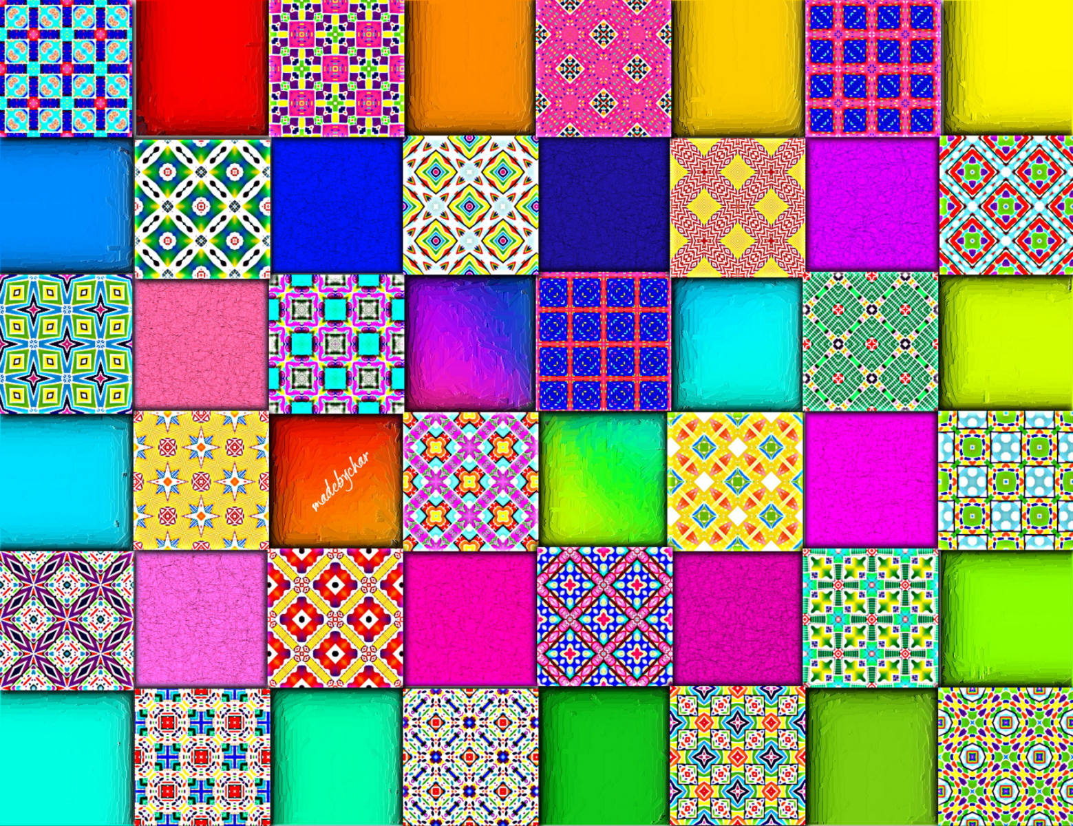 Solve Almost woven... jigsaw puzzle online with 252 pieces