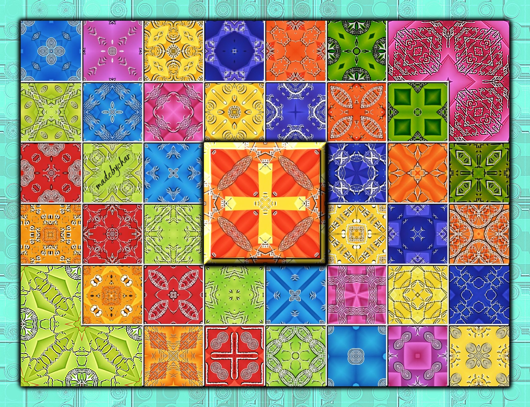 Solve More Patterns... jigsaw puzzle online with 192 pieces