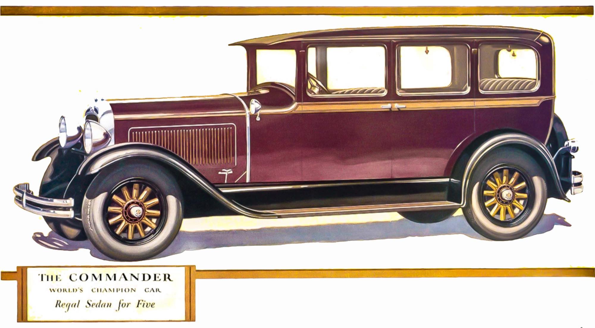 Solve 1928 Studebaker Commander jigsaw puzzle online with 180 pieces