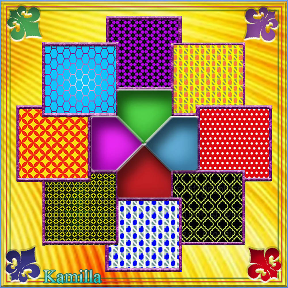 Solve Коллаж 100 jigsaw puzzle online with 100 pieces