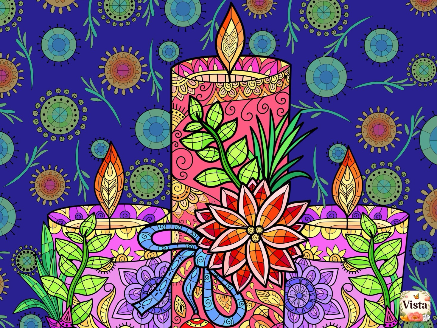 Solve Light the Candles jigsaw puzzle online with 165 pieces