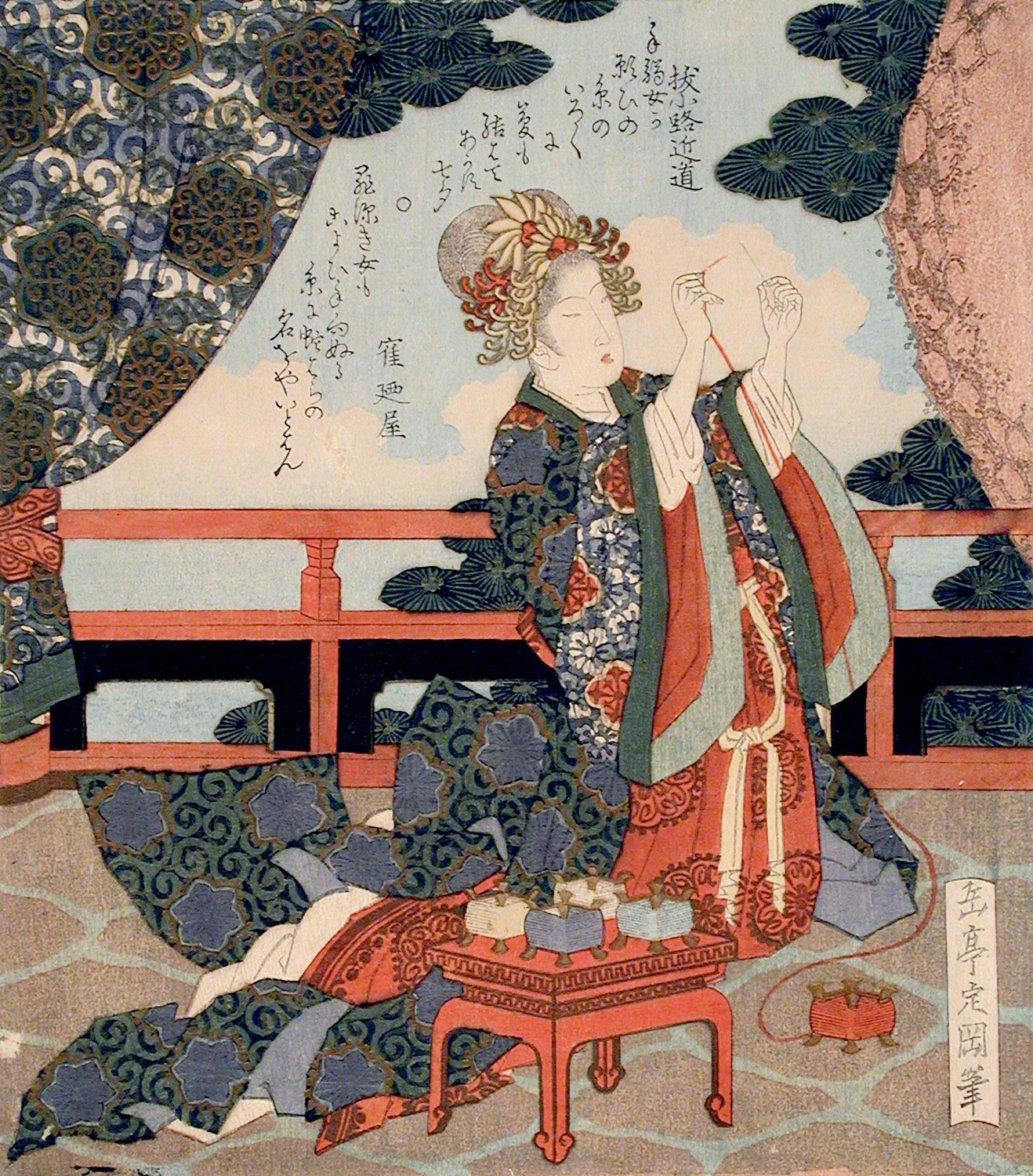 Jigsaw Puzzle | 72 Teile | Making a Wish to Meet a Good Mate During the Tanabata Festival ...