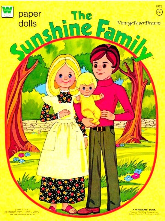Solve Themes Vintage illustrations/pictures - The Sunshine Family ...