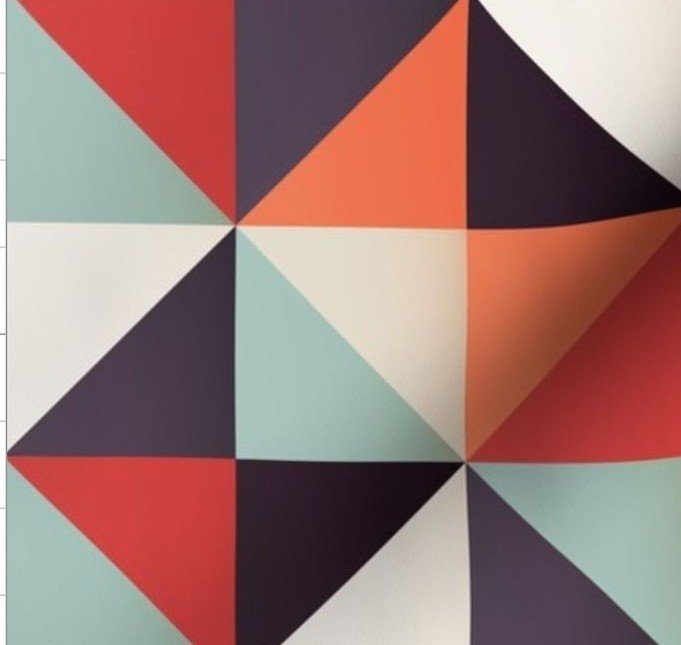 Solve Triangles jigsaw puzzle online with 121 pieces