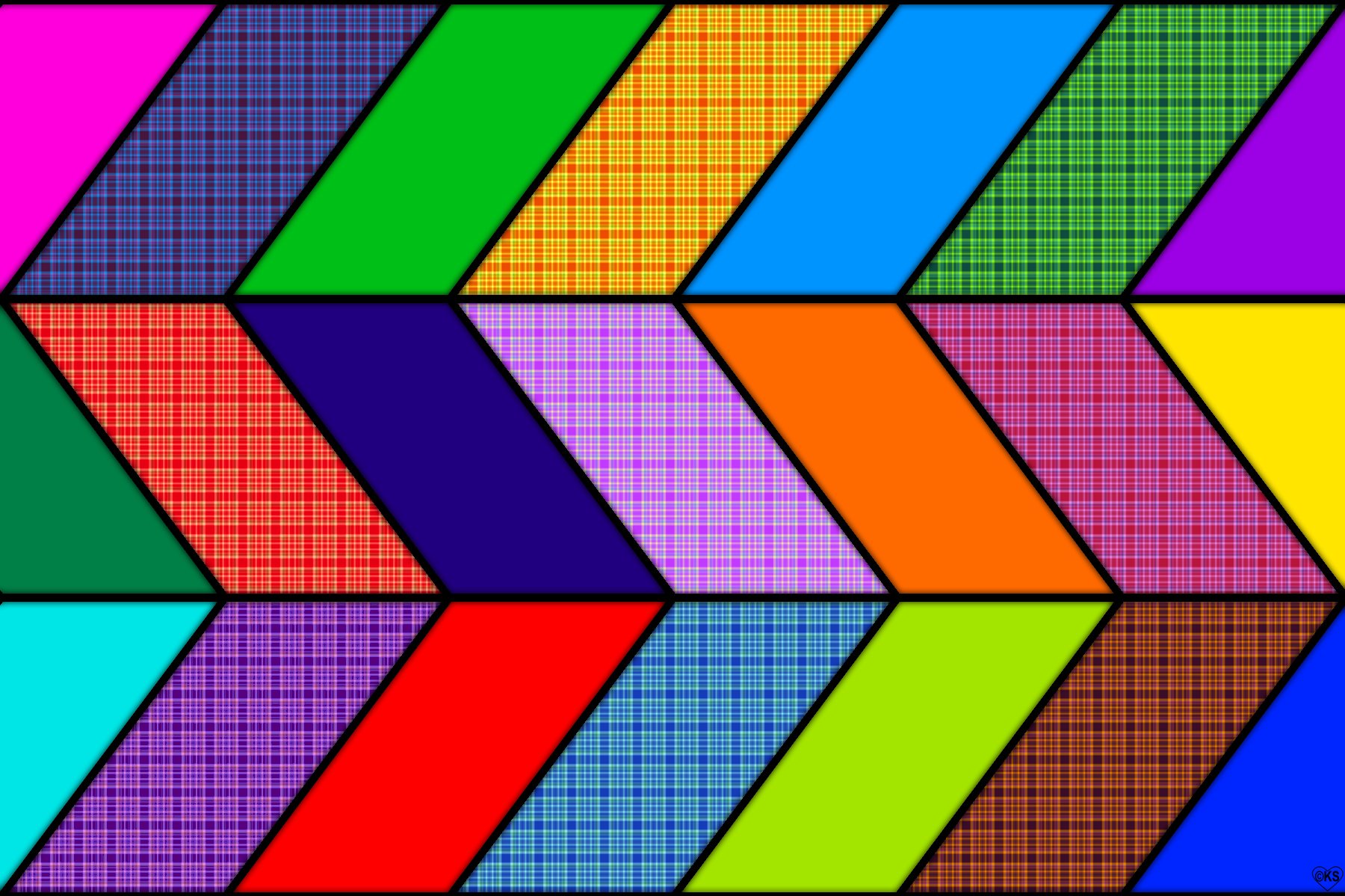Solve /////\\\\\\//////!! ~ M jigsaw puzzle online with 96 pieces