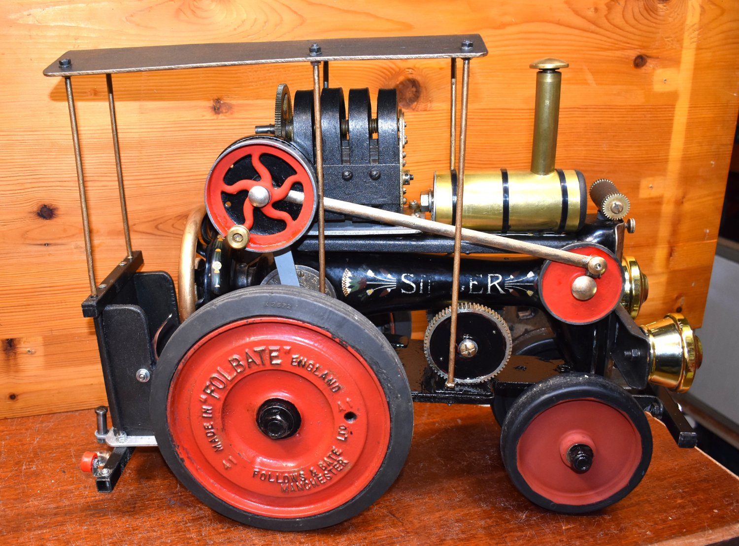 Jigsaw Puzzle | 12 Teile | Singer Sewing machine steam traction engine ...
