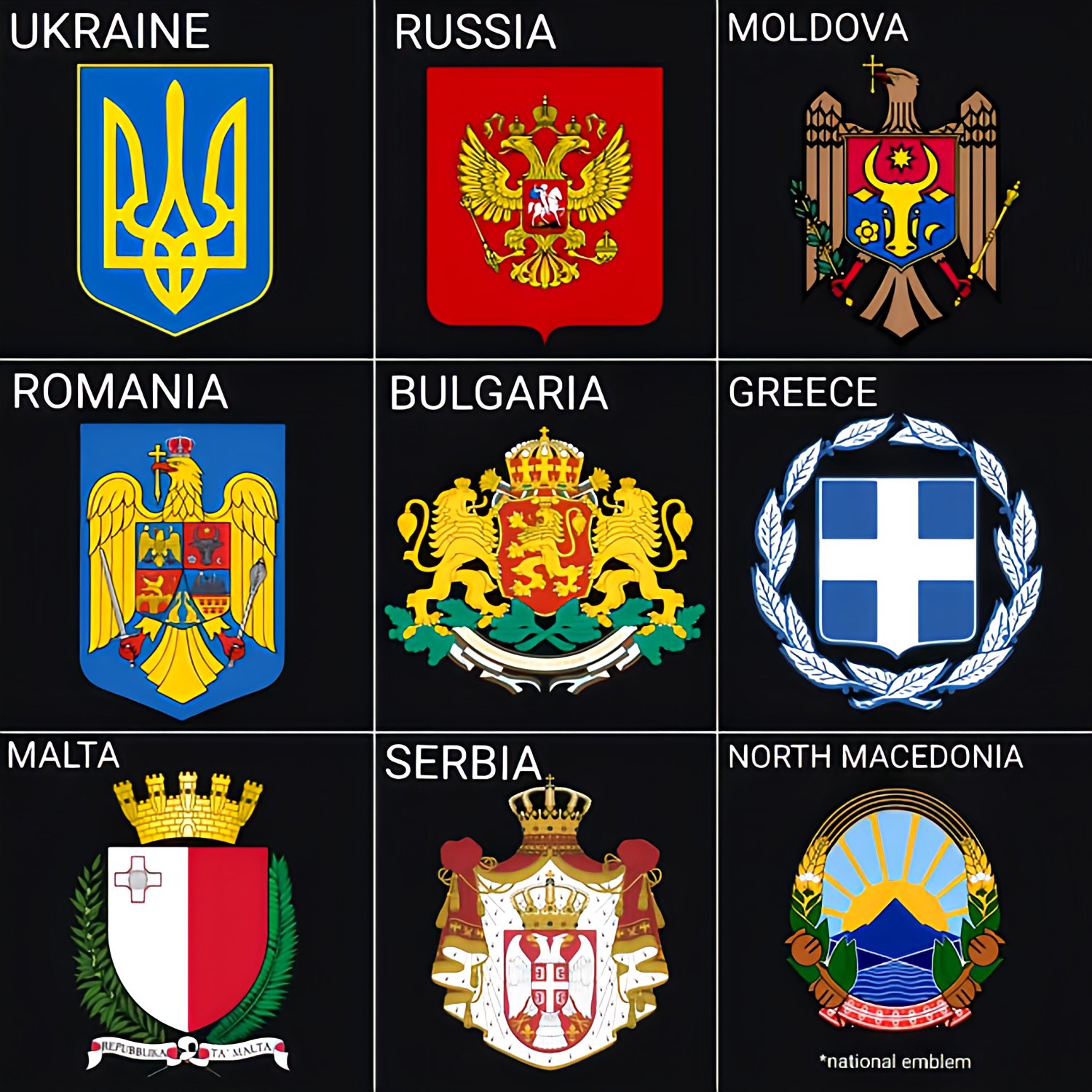 Solve Coats of arms 3 jigsaw puzzle online with 400 pieces
