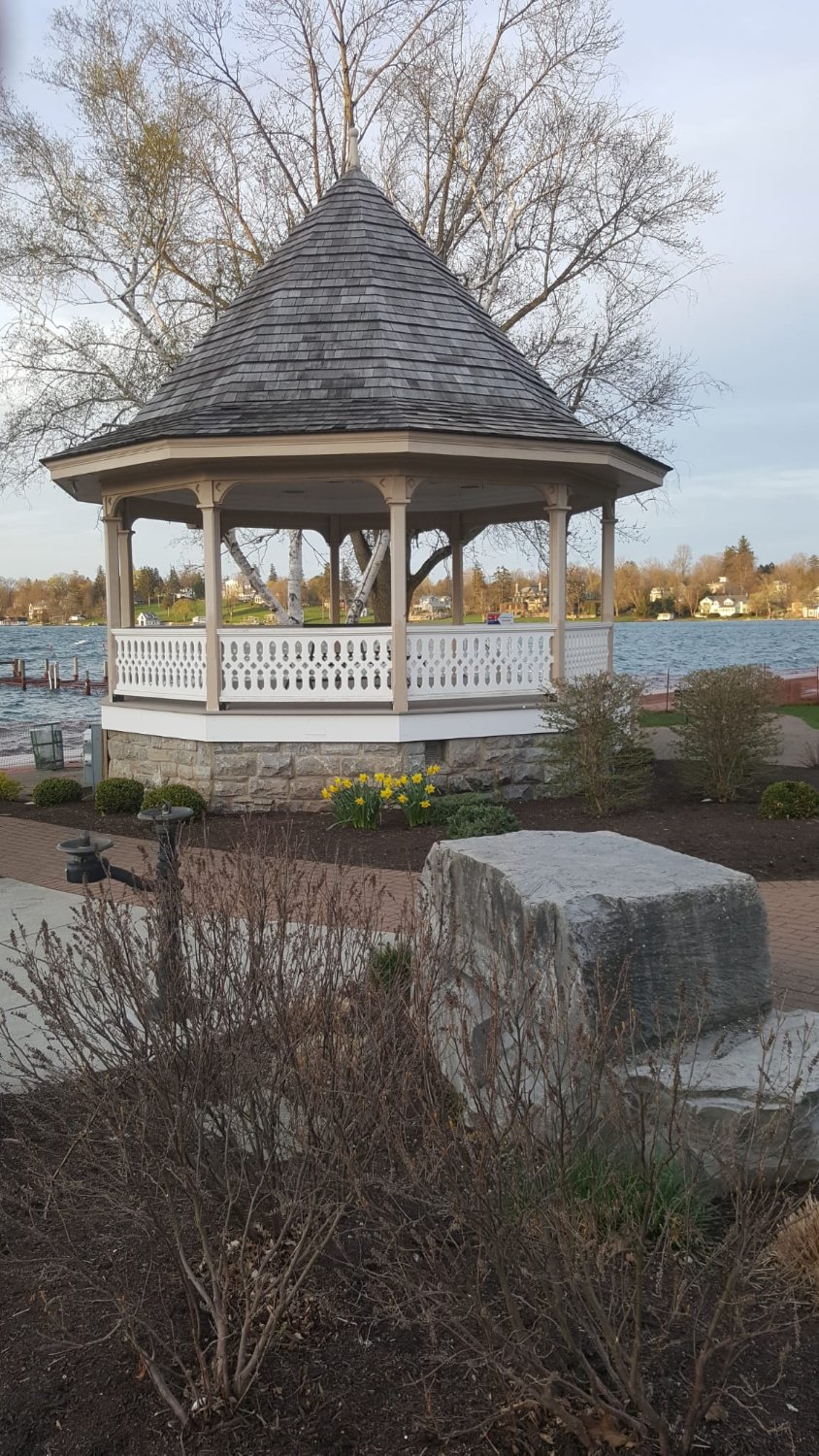 Solve Gazebo, Finger Lakes, Skaneateles, NYS. jigsaw puzzle online with ...