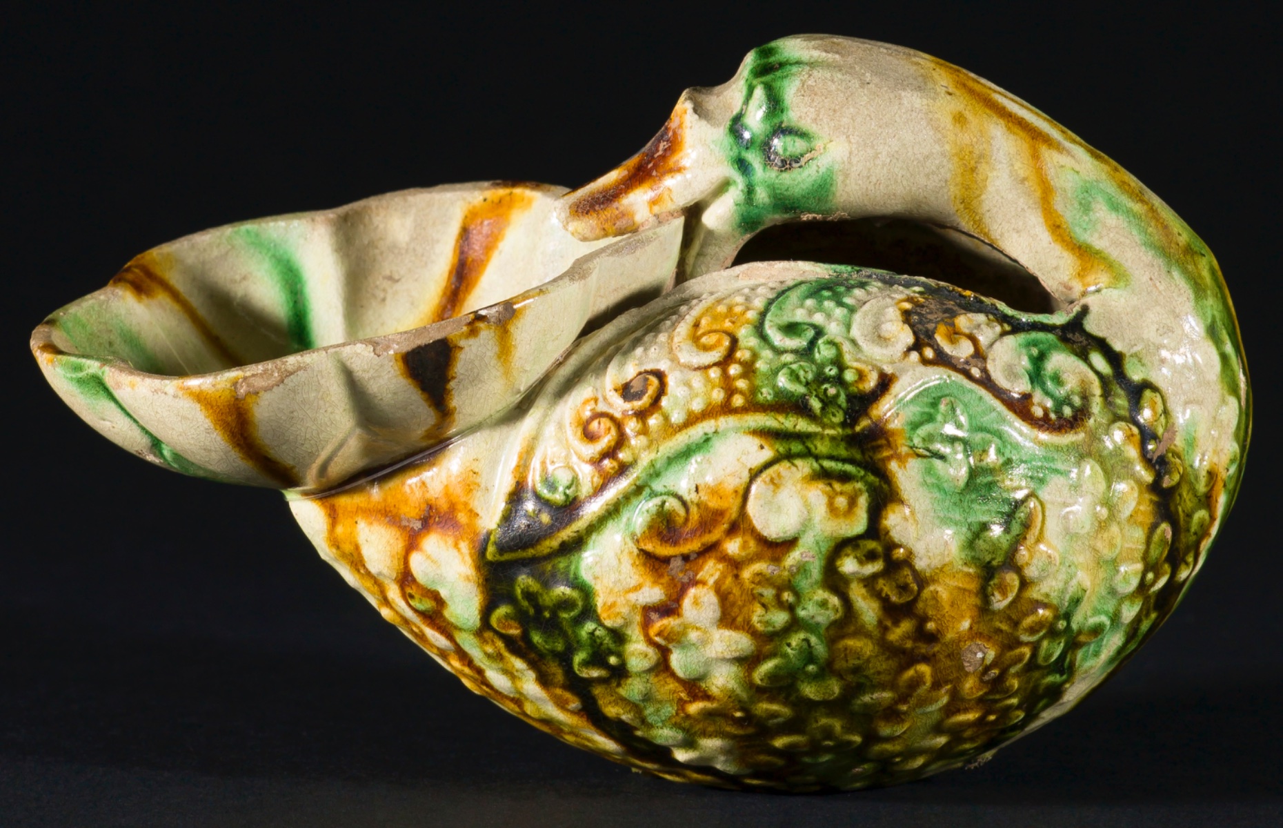 Solve Vessel in the Form of a Bird Holding a Lobed Cup with Its Beak ...