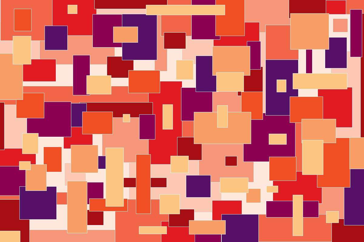 Solve Random Rectangles 06 jigsaw puzzle online with 280 pieces