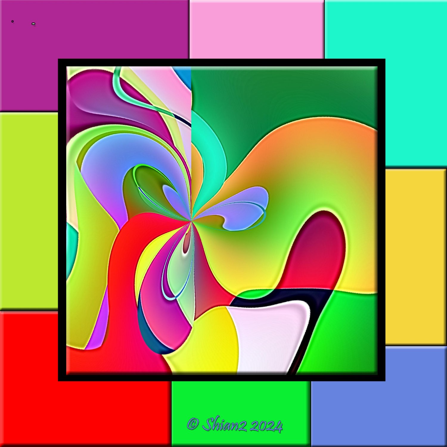 Solve Lots of Colours jigsaw puzzle online with 64 pieces