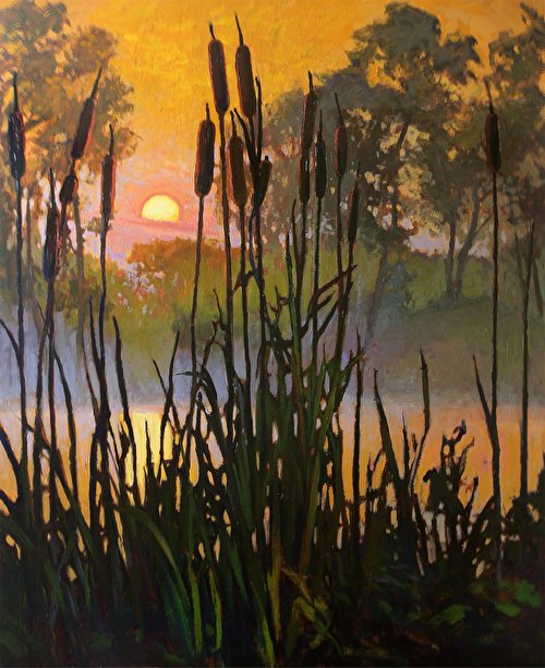 Solve Through the Cattails jigsaw puzzle online with 72 pieces